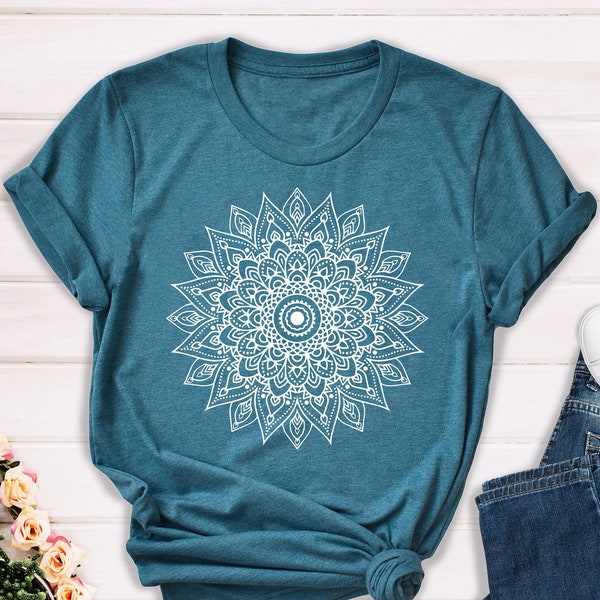 Mandala Tee - Etsy