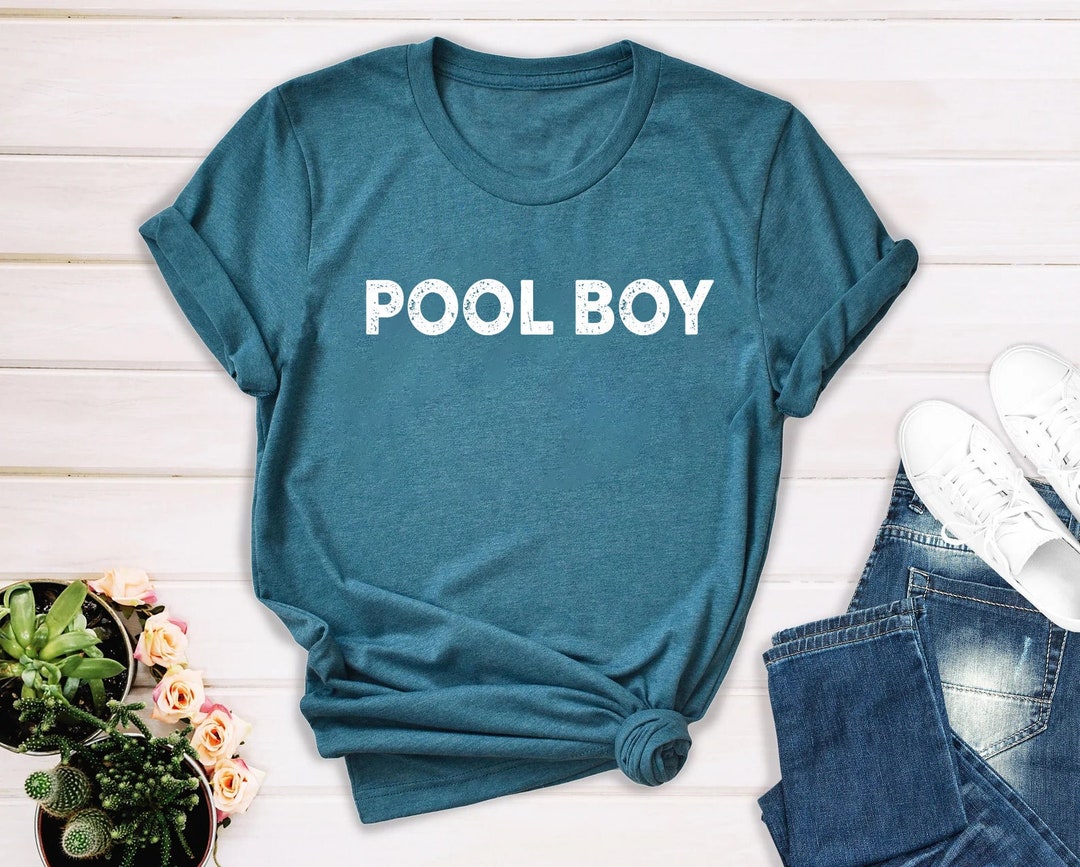 Vintage Pool Guy Shirt, Pool Gift for Him, Funny Swimming Pool Shirt ...