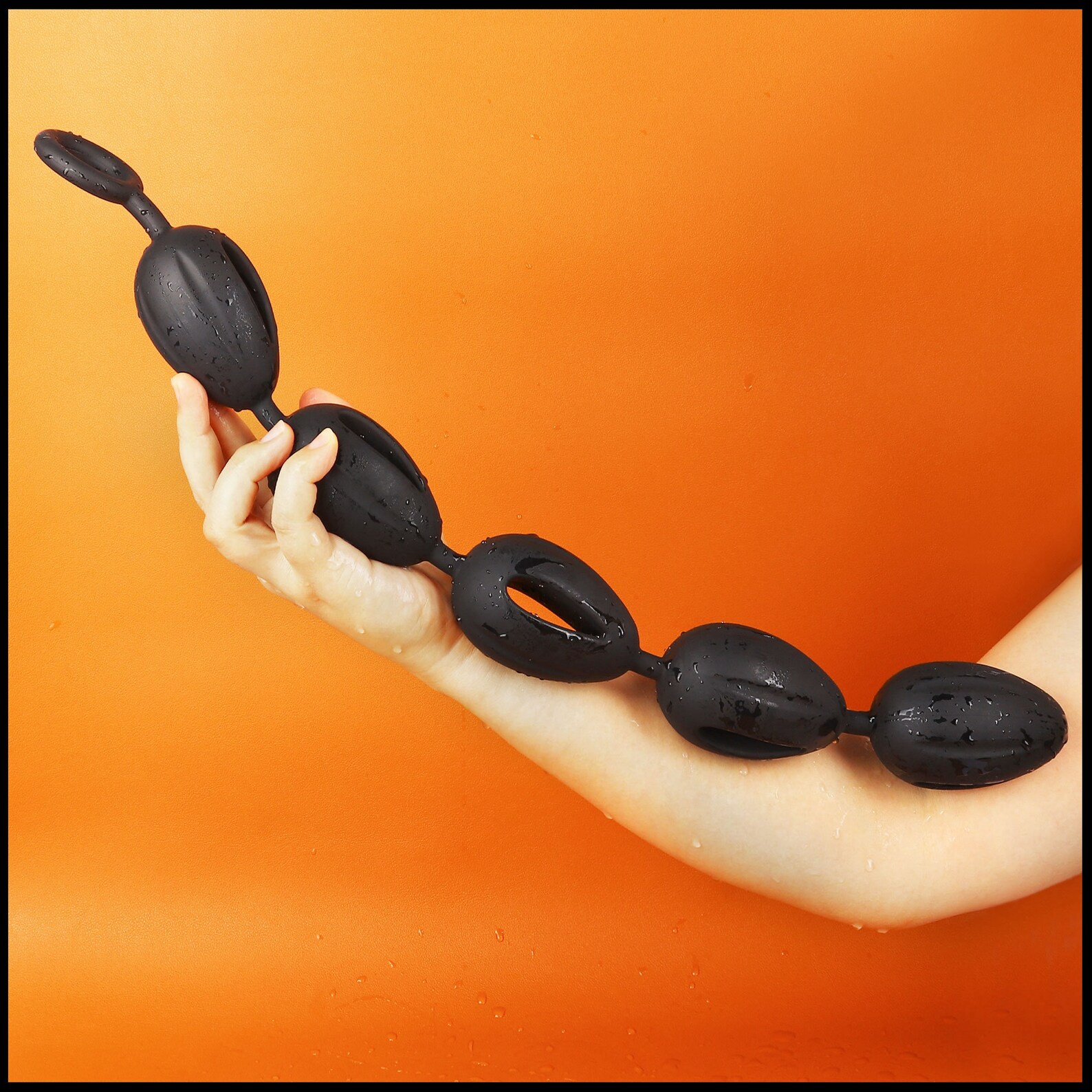 Black Silicone Anal Plugs Beads Long Anal Beads Set Beginners Etsy Canada