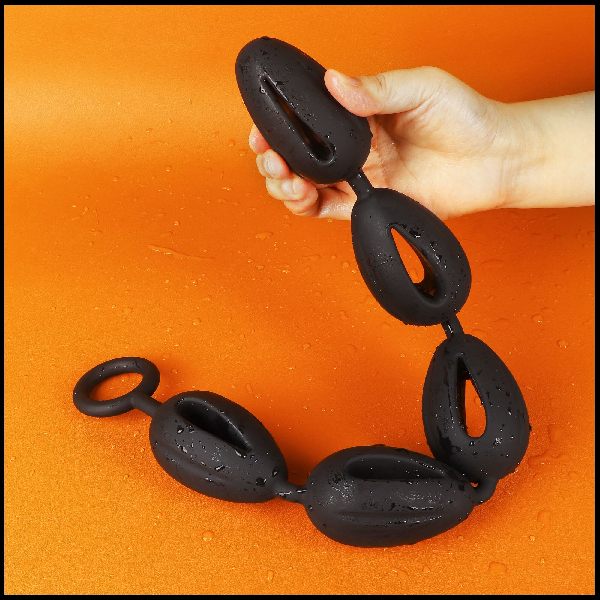 Black Silicone Anal Plugs Beads Long Anal Beads Set Beginners Etsy Canada