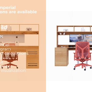 Furniture｜nioc Gaming Desk - Eco-friendly Study Desk - Drawer Storage ...