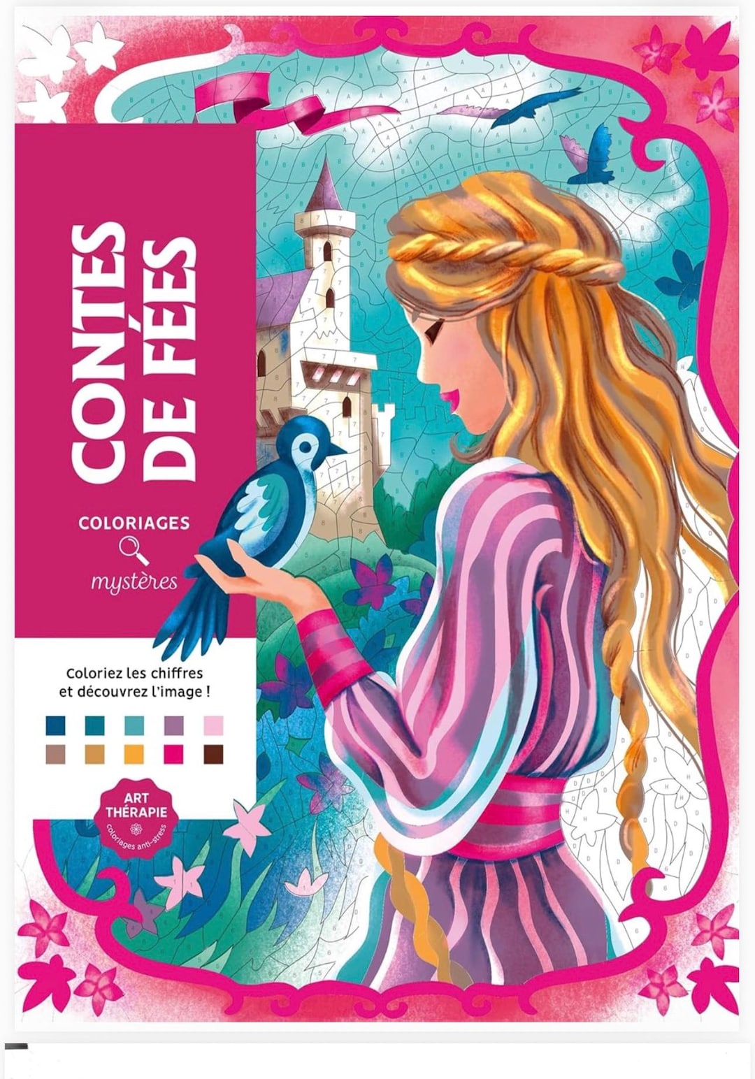 Fairy Tales Color by Number PDF | Mystery Coloring Pages (digital ...