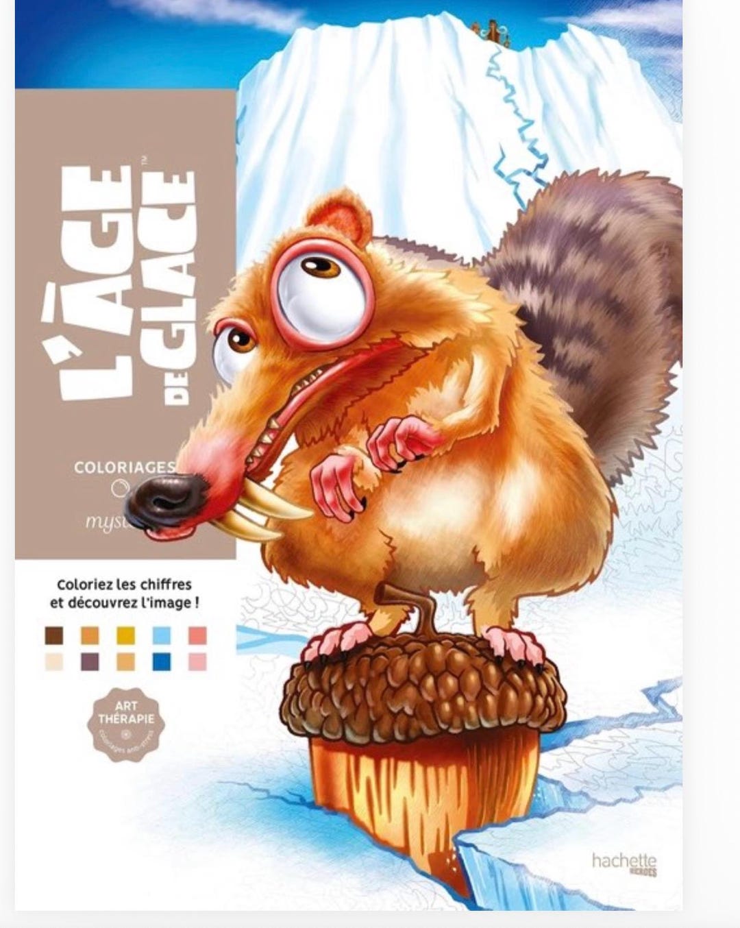Ice Age Color by Number PDF | Mystery Coloring Pages (digital Download ...