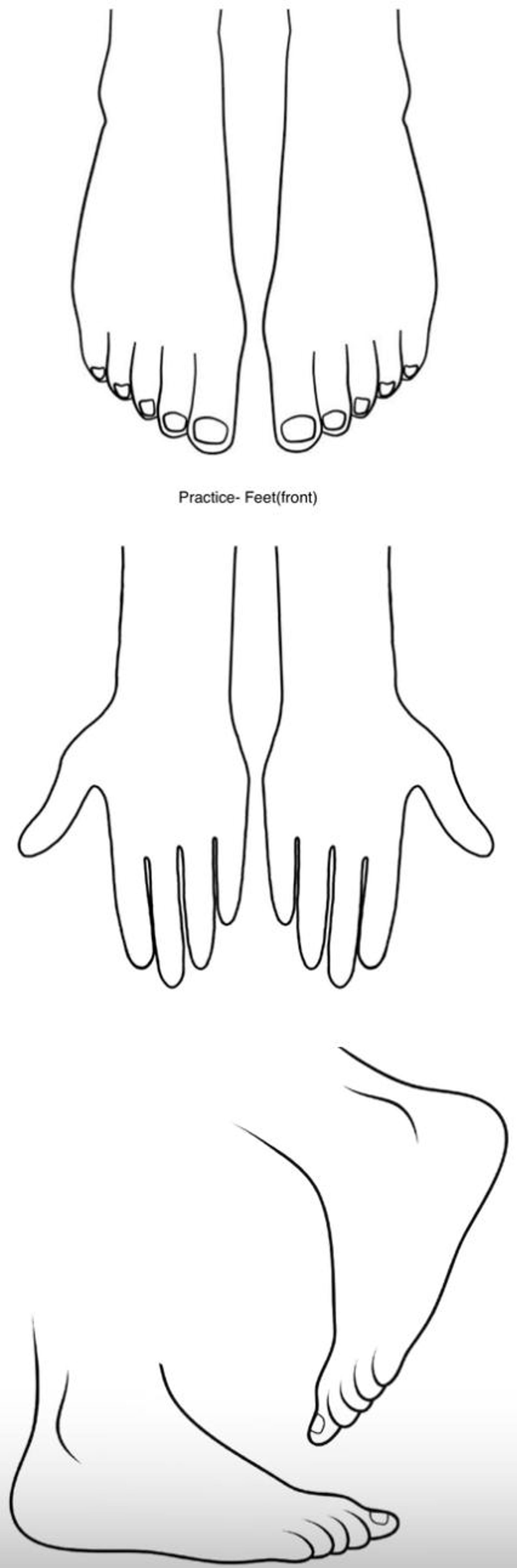 Henna Hand Arm and Feet Templates:hand Practice Templates, Bridal Feet ...
