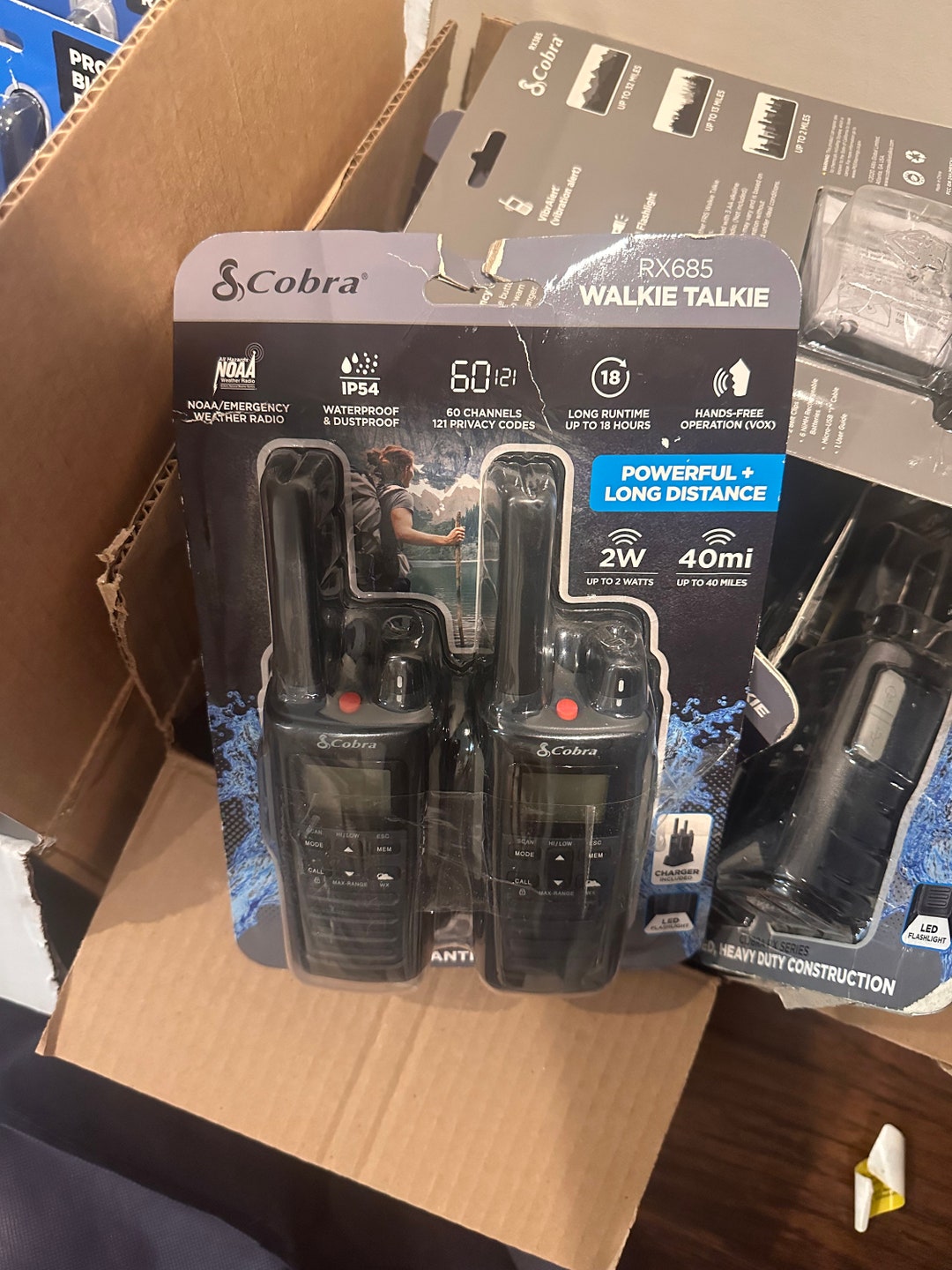 Cobra RX685 Walkie-talkie Radios - Etsy