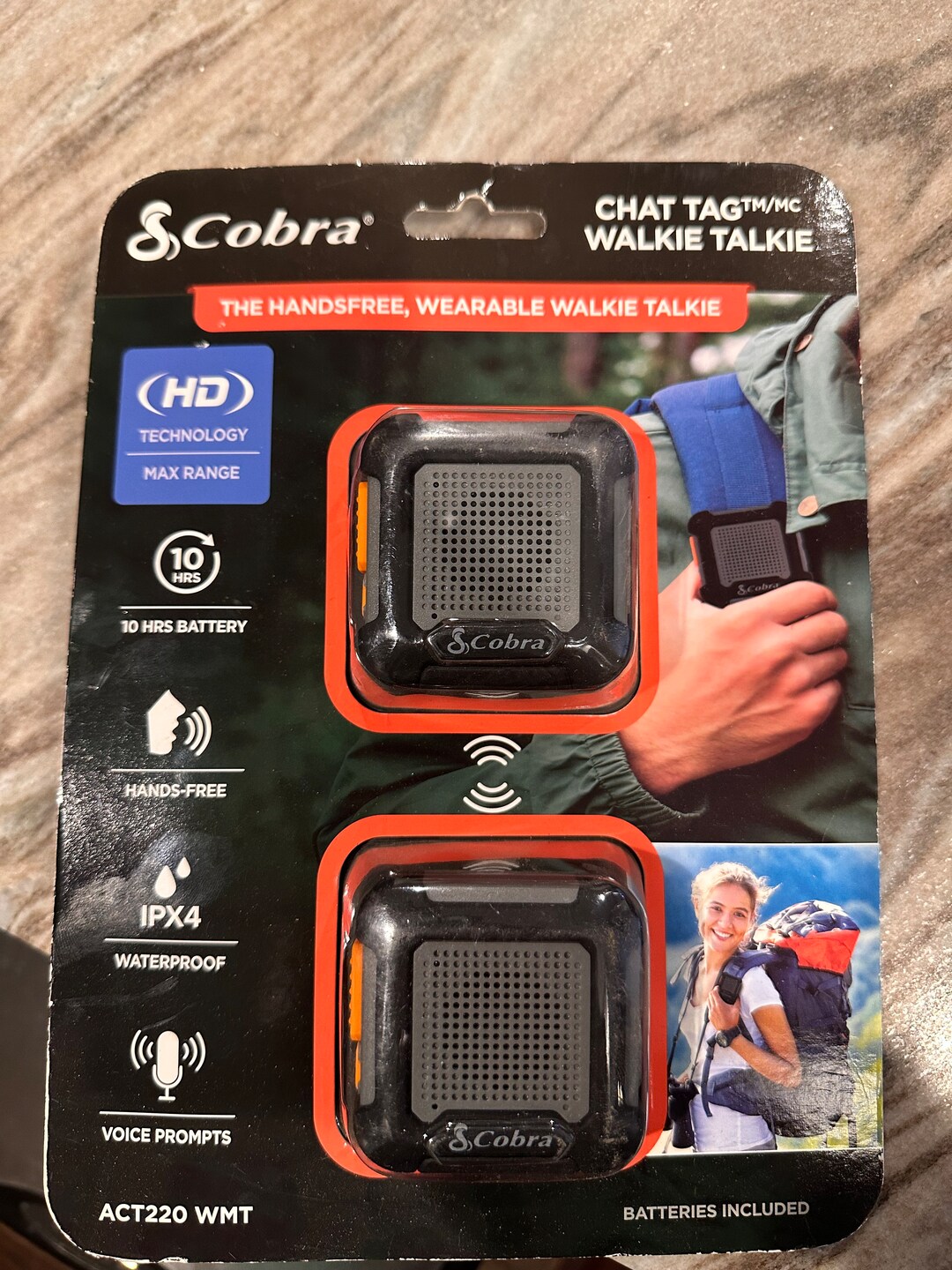 Cobra ACT220 WMT Chat Tag 2-way Radios - Etsy