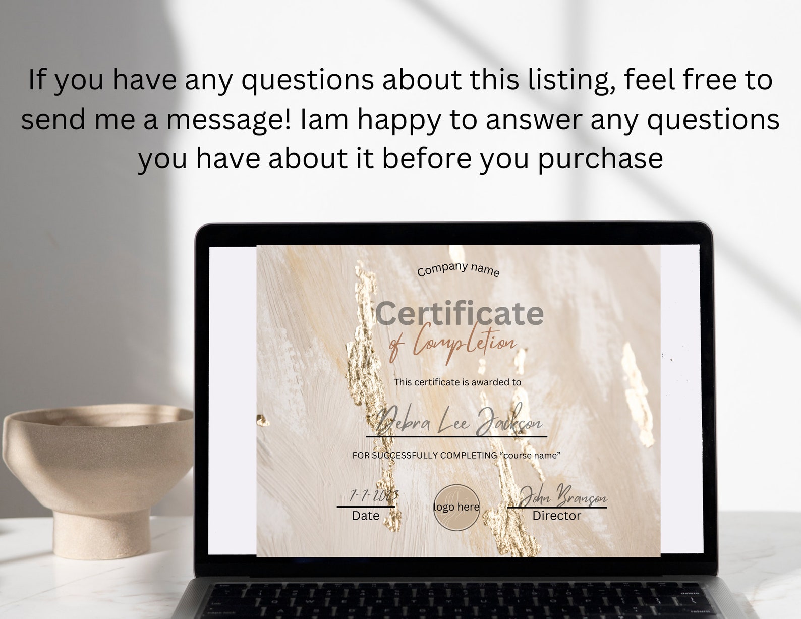 Certificate of Completion Template Lash Training Certificate - Etsy