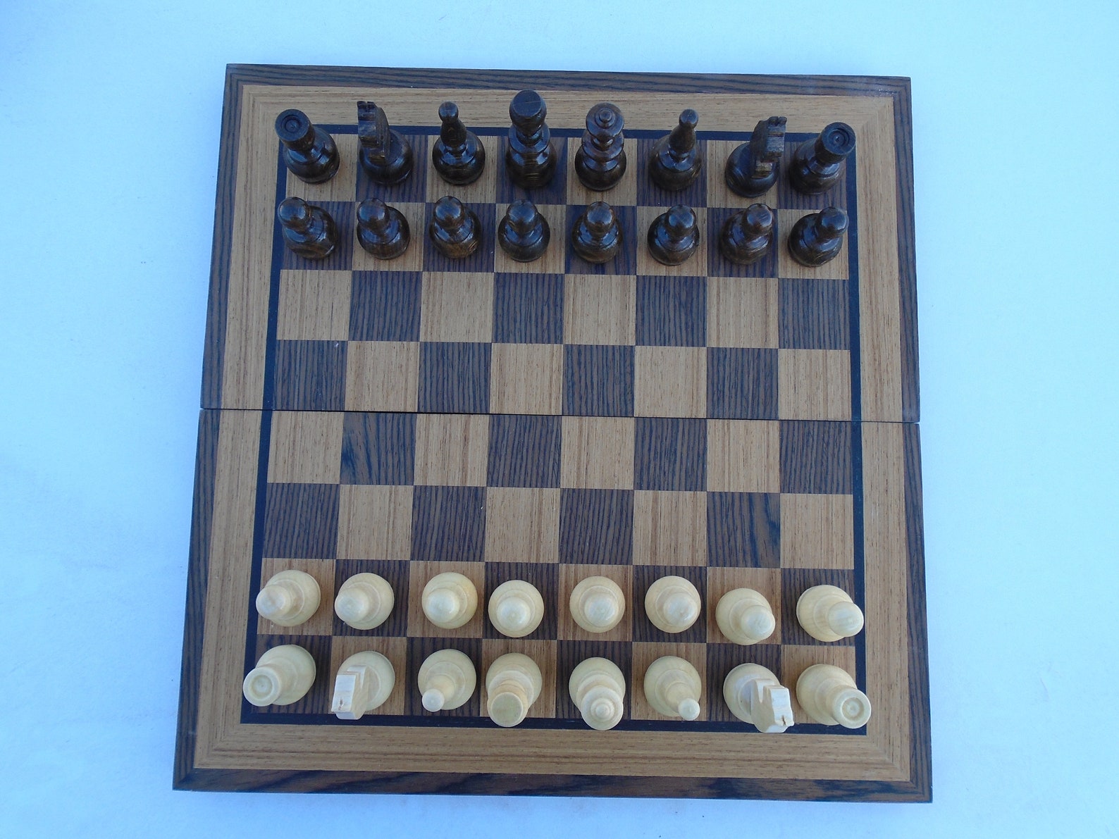 Handmade Chess Set 3535 Cm,wooden Chess Set,marquetry Chess Board ...