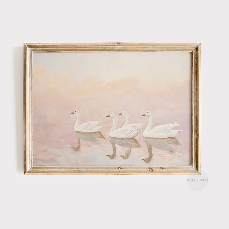 Teen Duck Girl Prints - Etsy