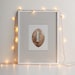 Football Print | Vintage Style Football Watercolor | Boys Room ...
