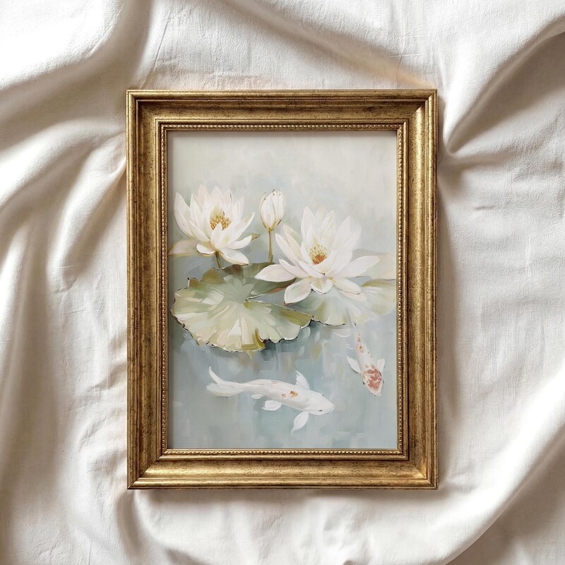 Koi Painting Prints - Etsy