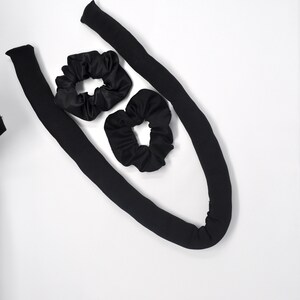 Heatless Curling Ribbon Usa-made Silk in Elegant Black for - Etsy