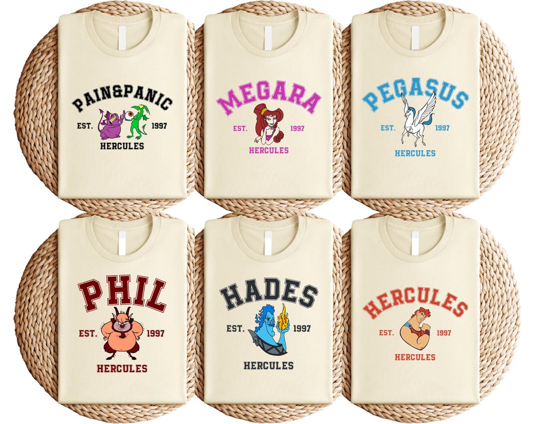 Funny Hercules Character Shirt, Retro 90s Hercules Cartoon Tee, Greek ...