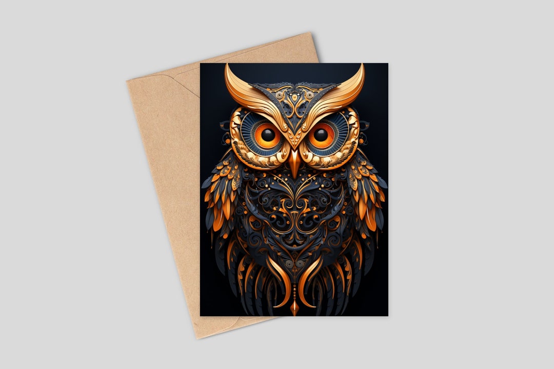 Smart Owl Wall Decor Instant Download PNG SVG Printable Animal - Etsy