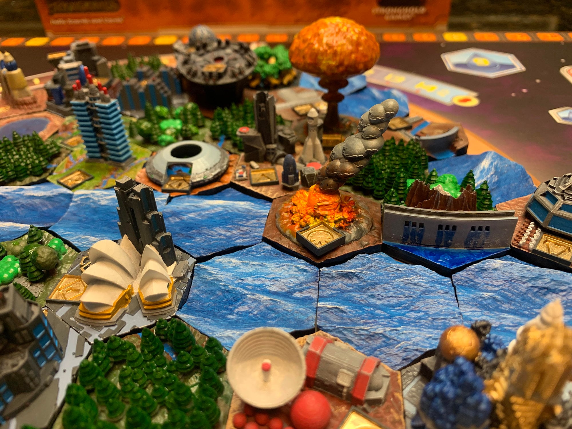 Terraforming Mars Resin 3D Tiles - Etsy