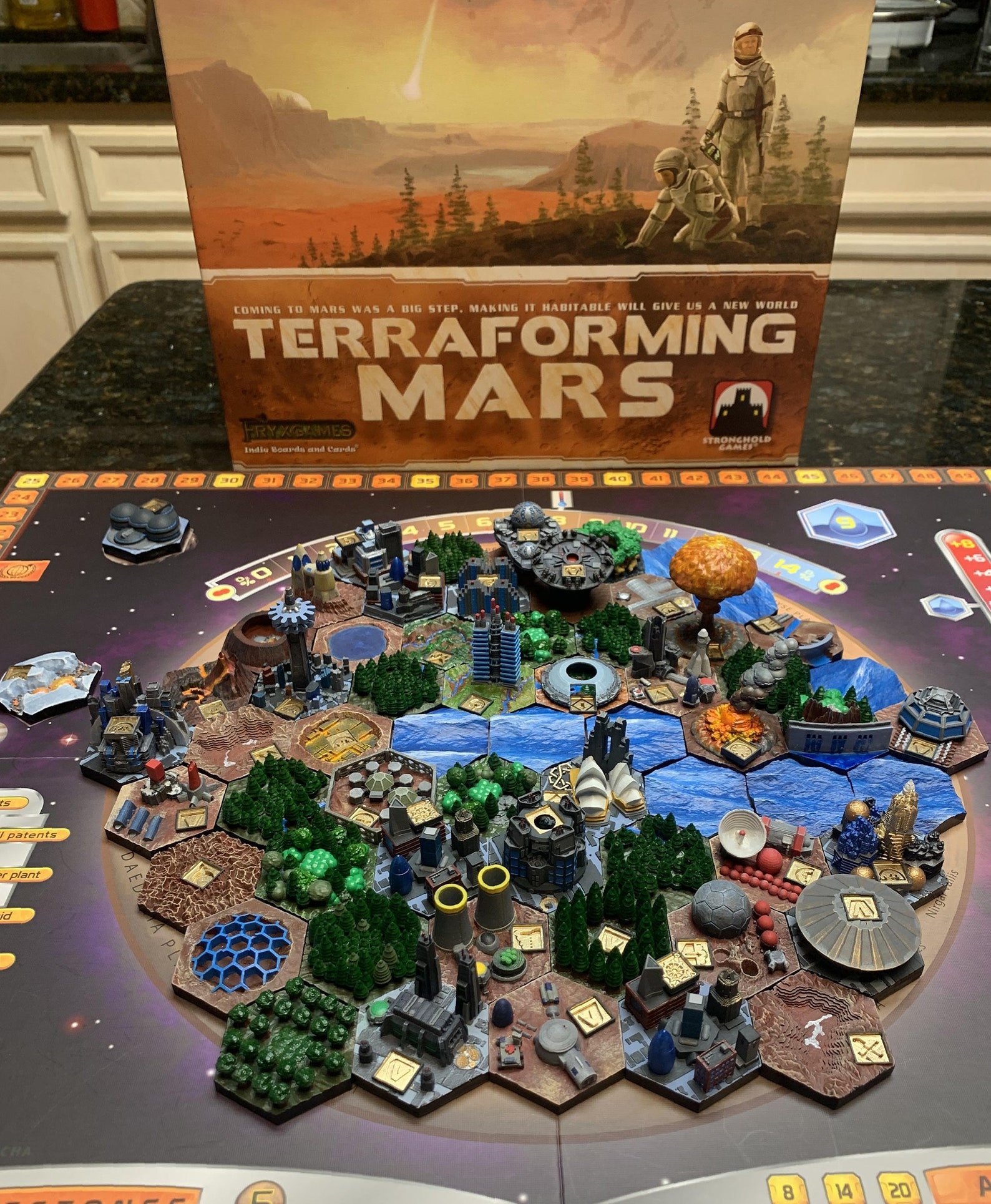 Terraforming Mars Resin 3D Tiles - Etsy