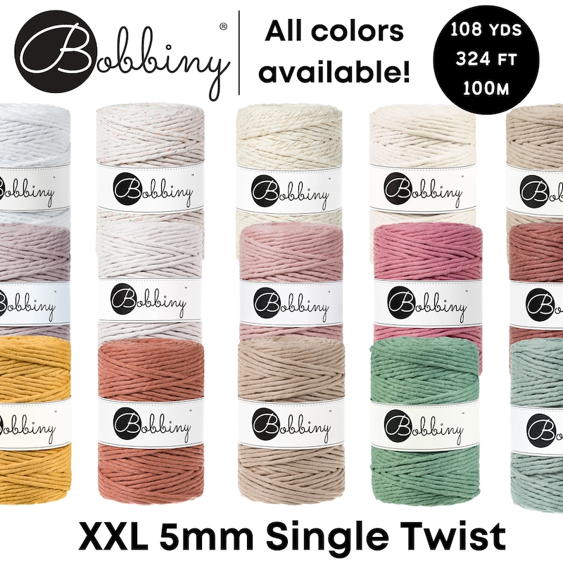 Macrame Single Cord 5mm - Etsy