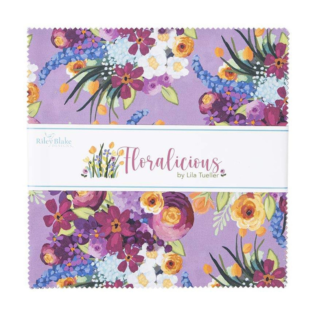 Floralicious 10 Stacker by Lila Tueller for Riley Blake Designs - Etsy