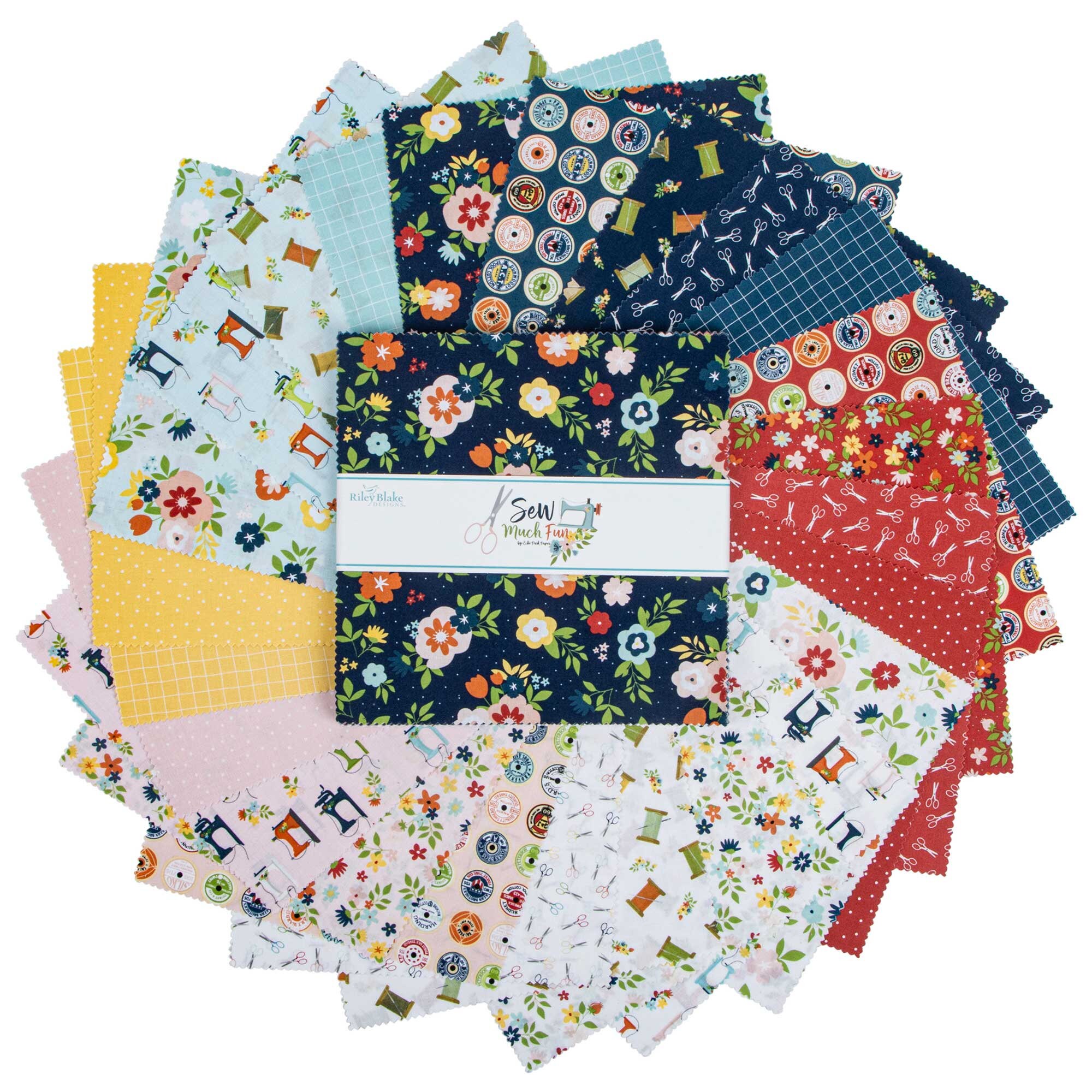 Sew Much Fun 10 Stacker by Riley Blake Layer Cake - Etsy