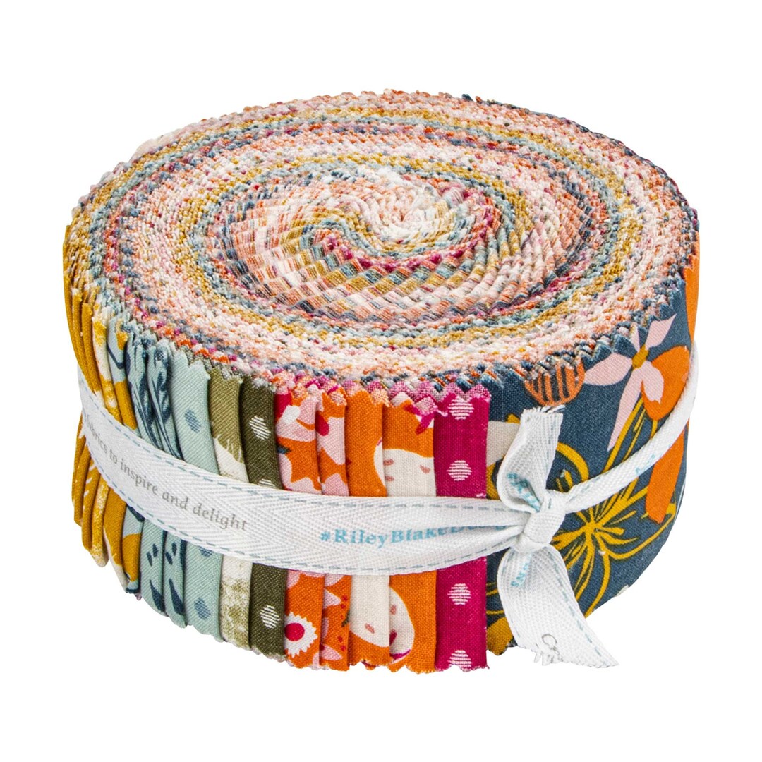 Eden 2 1/2 Rolie Polie by Riley Blake Jelly Roll - Etsy