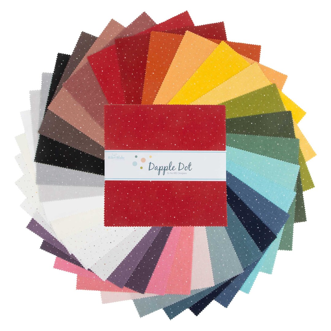 Dapple Dot 10 Stacker by Riley Blake Layer Cake - Etsy