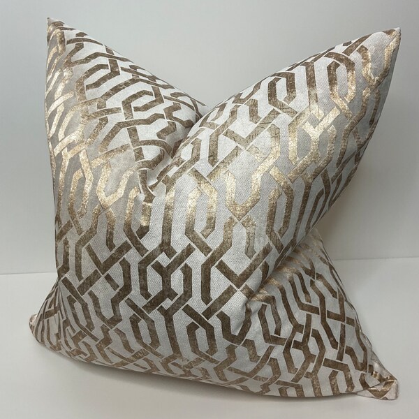 Gold Pillow - Etsy