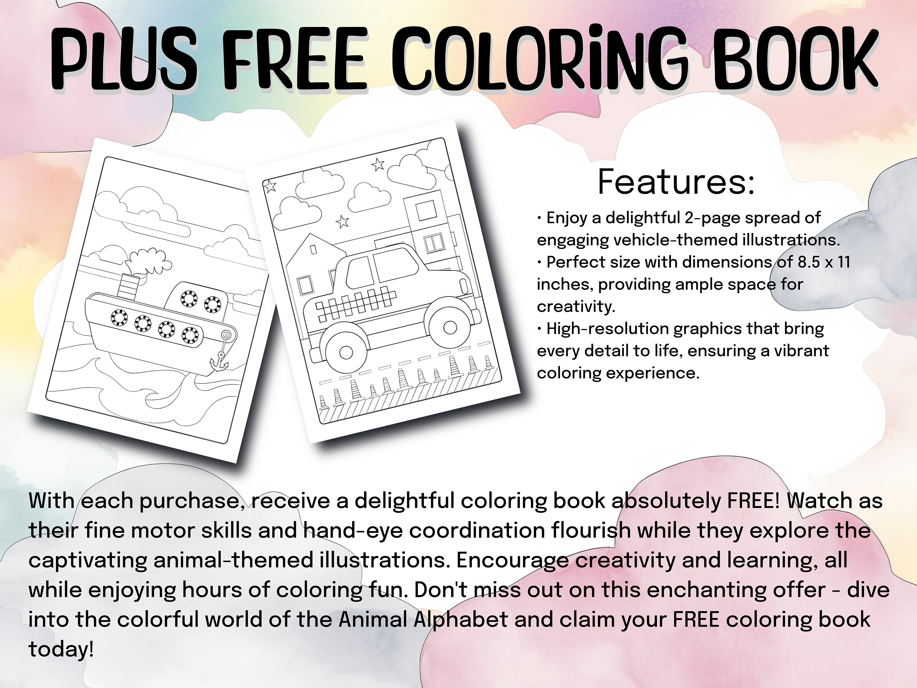 Animal Alphabet Printable, ABC Printable Flashcards, Montessori Toddler ...