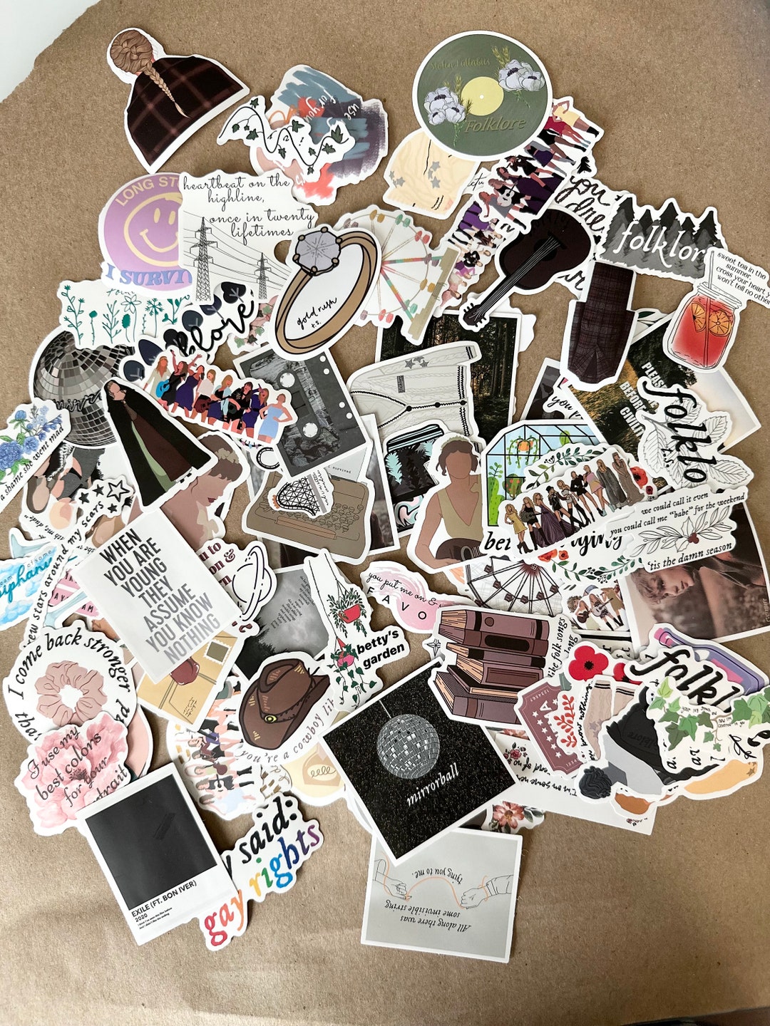 Taylor Swift Stickers - Etsy
