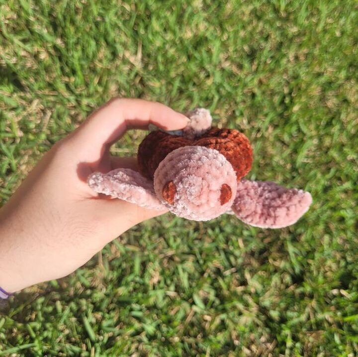 PATTERN Crochet Pumpkin Turtle Crochet Tutorial, DIY Amigurumi, Turtle ...