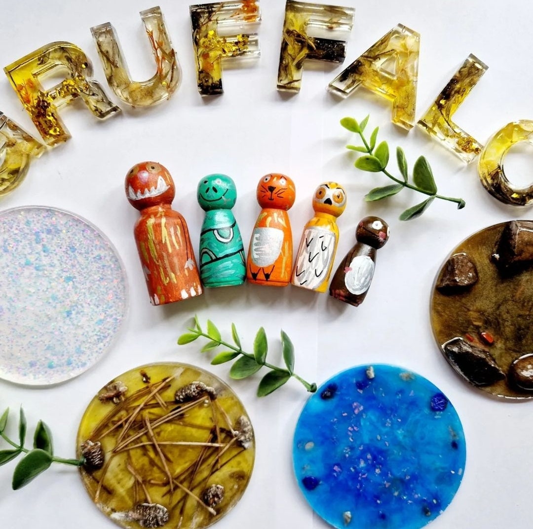 Gruffalo Inspired Story Props - Etsy UK