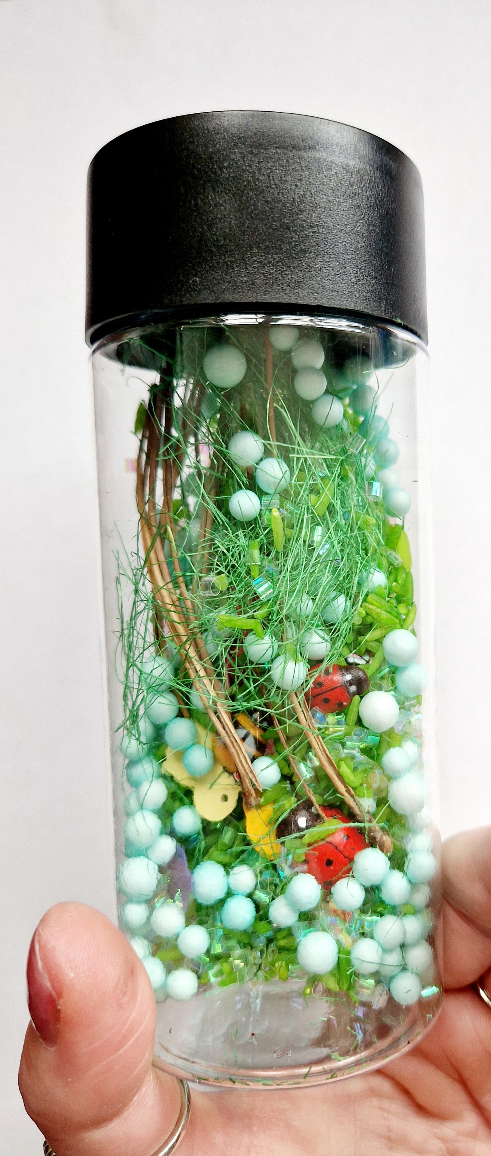 Rainbow/spring Sensory Bottles - Etsy