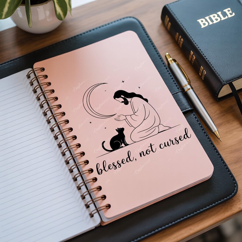 Christian Halloween SVG PNG, Blessed Not Cursed Jesus Design, Faith ...