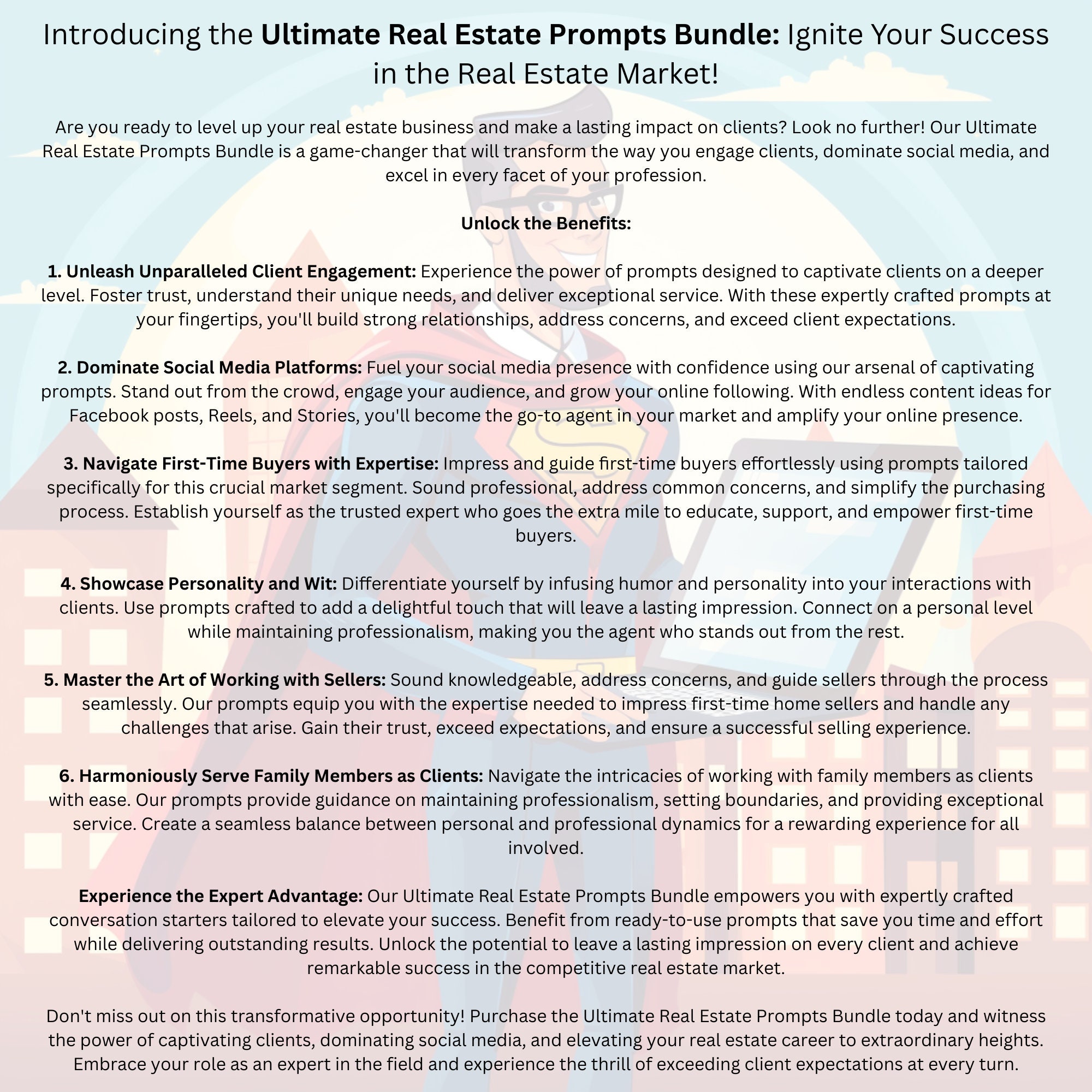 The ULTIMATE Real Estate Prompts Bundle: Over 650 Prompts and Updated ...