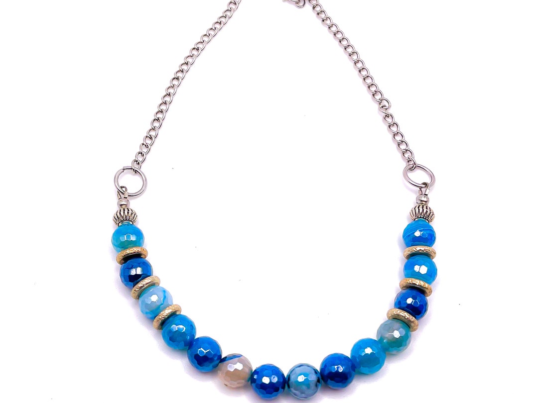 Agate Faceted Spiritual Growth Stone: Enlighten, Calm, and Find Inner ...