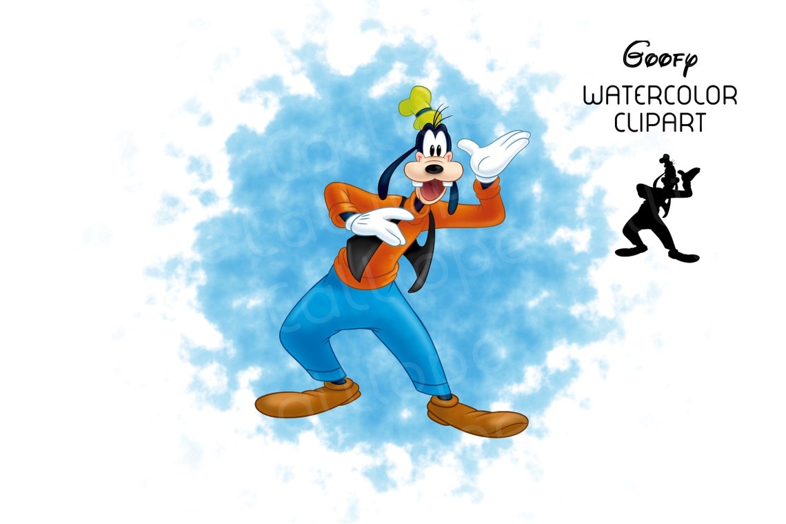 Goofy, PNG and Outline, Mickey Mouse Friend, Cute Goofy, Mickey Mouse ...