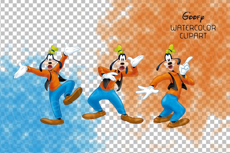 Goofy, PNG and Outline, Mickey Mouse Friend, Cute Goofy, Mickey Mouse ...