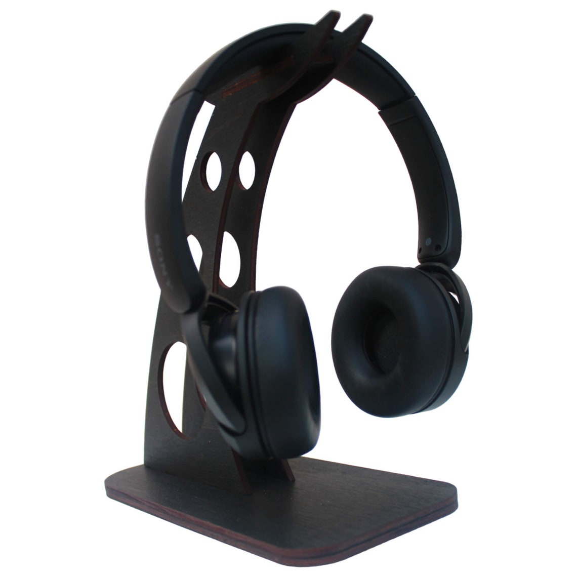 Wooden Headphones Holder, Laser Cut File, Wood Headphone Stand - Etsy