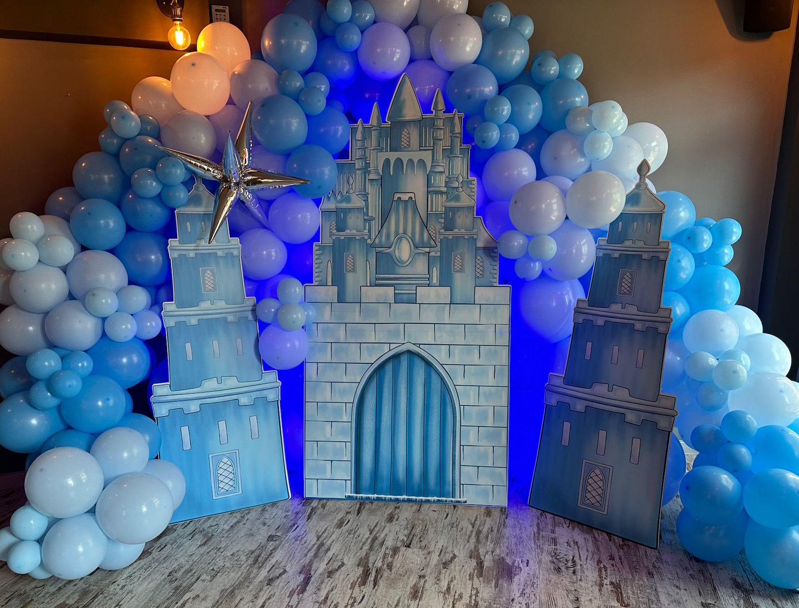 Blue Castle, Frozen Castle - Etsy