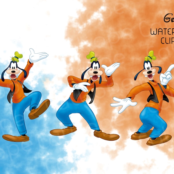 Goofy Outline Svg - Etsy