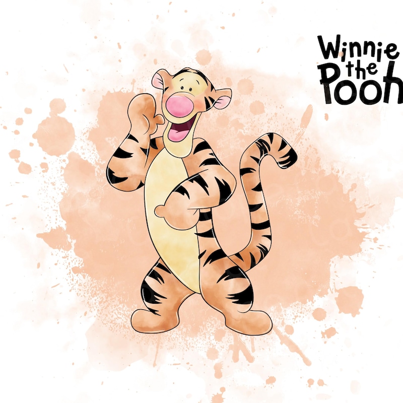 Tigger Cliparts - Etsy UK