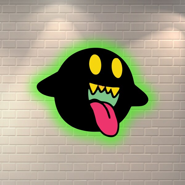 King Boo Neon Sign - Etsy