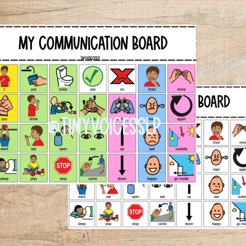 Communication Board - Etsy