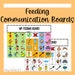 Feeding Communication Boards, Basic Communication Board, Aided-language ...