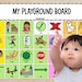 My Playground Communication Boards, Basic Communication Board, Aided ...
