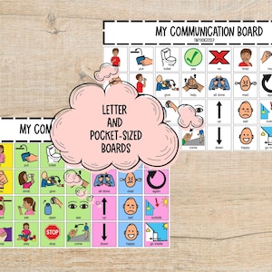 My Core Communication Boards, Basic Communication Board, Aided-language ...