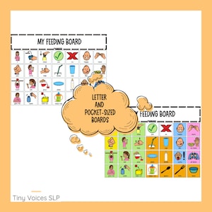 Feeding Communication Boards, Basic Communication Board, Aided-language ...