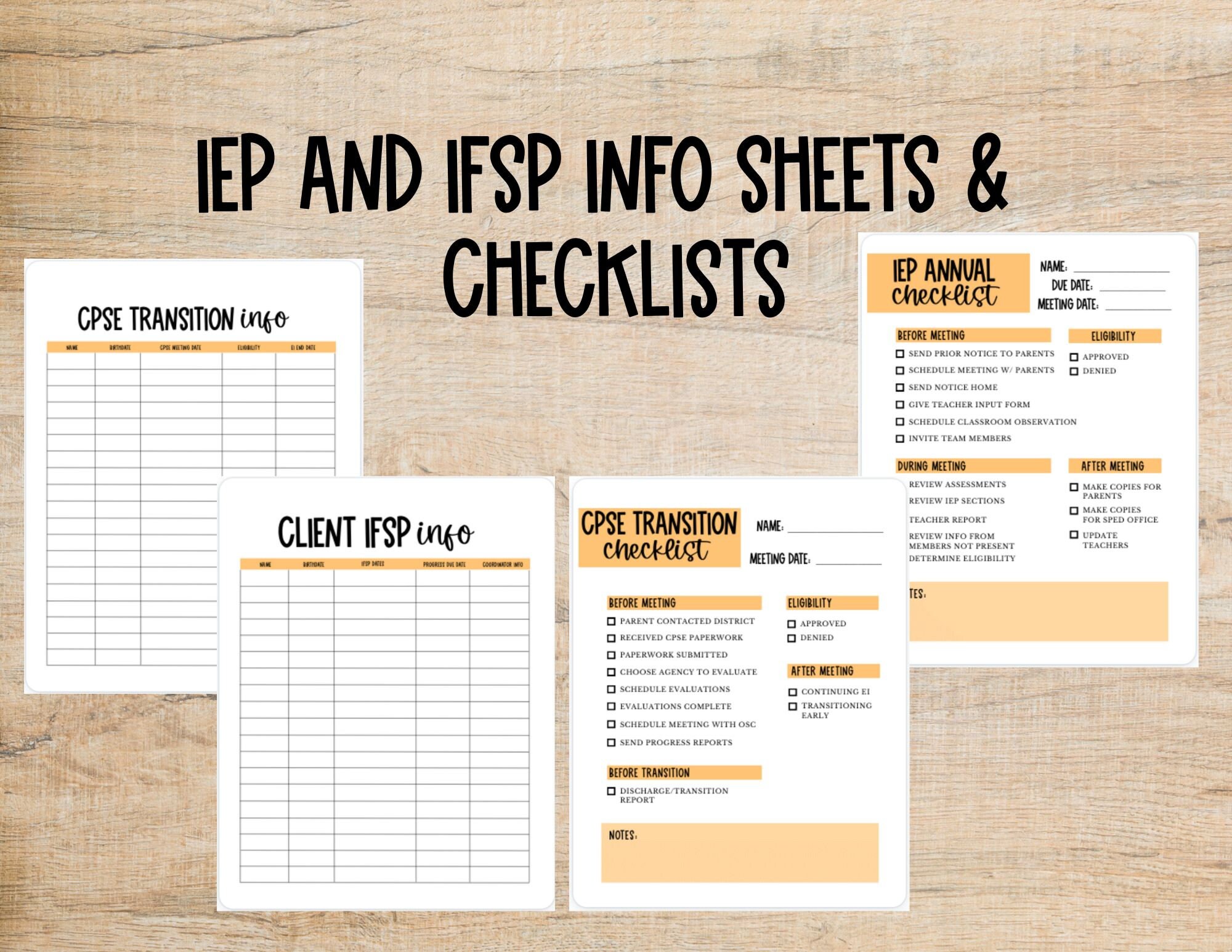 Speech Language Pathologist Planner, Printable SLP Planner, IEP Planner ...