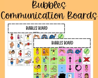 Feeding Communication Boards, Basic Communication Board, Aided-language ...