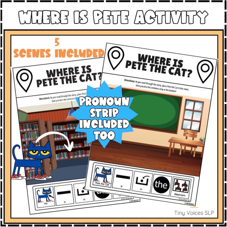 Pete the Cat Rocking in My School Shoes Adapted Book Companion ...