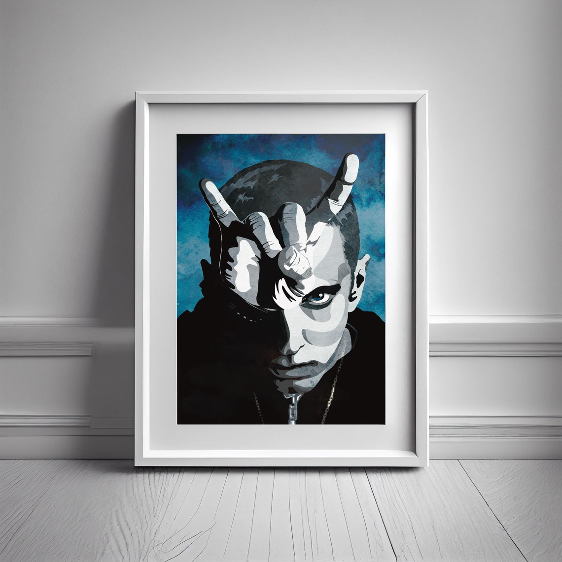 Eminem, Eminem Poster, Wall Decor, Poster, Singer Poster, Wall Art ...
